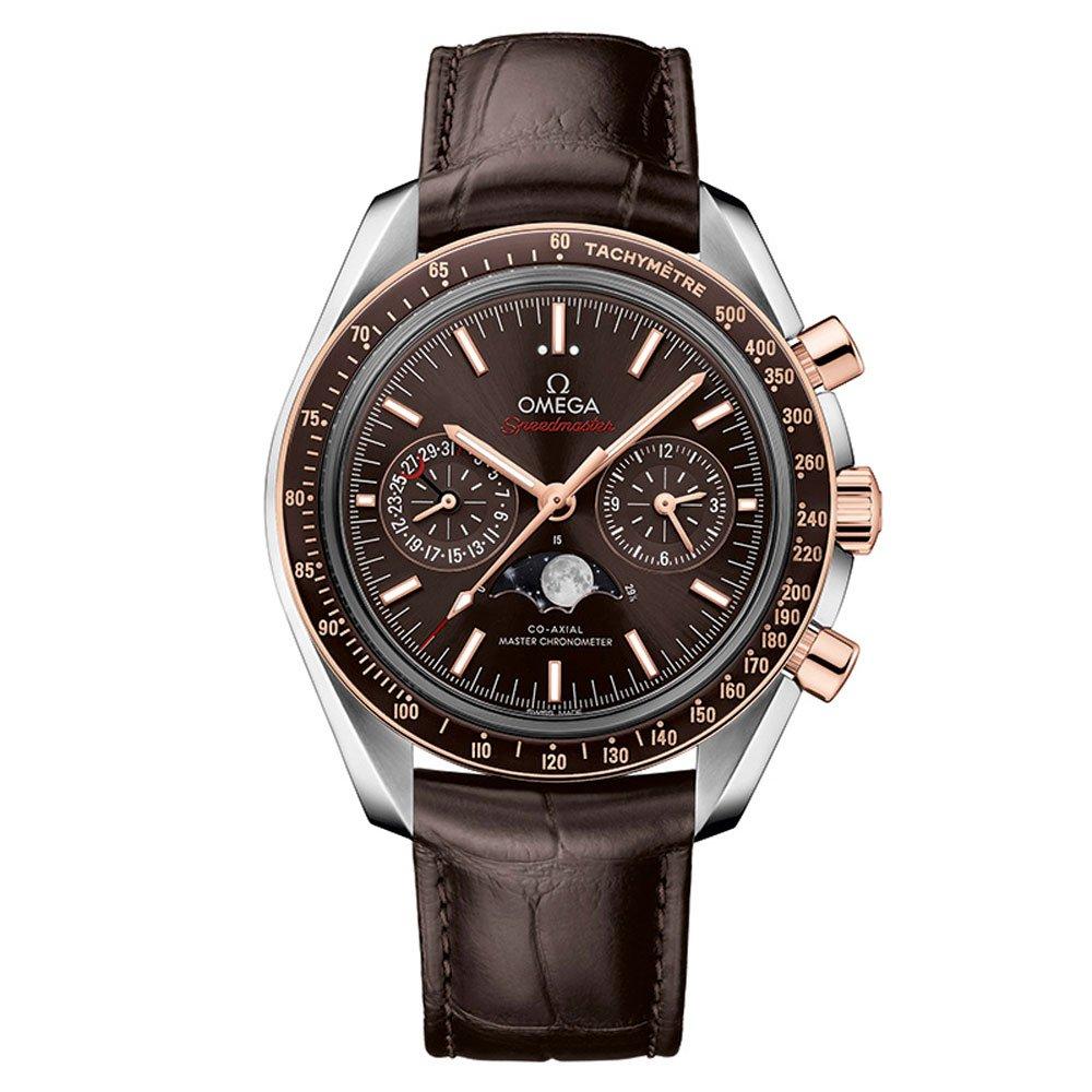 OMEGA Speedmaster Moonphase 42.25mm 18K Sedna Gold Automatic Men's ...