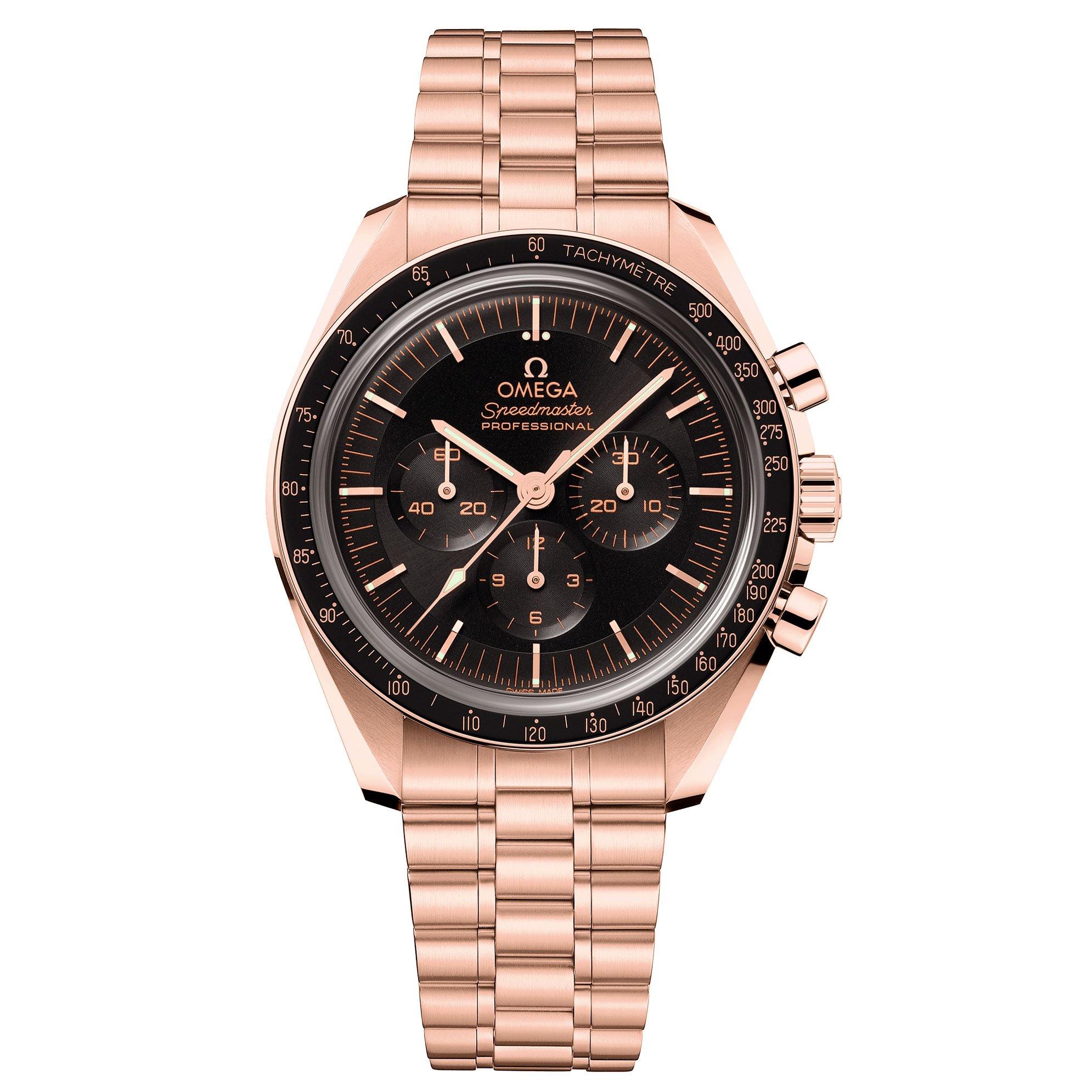 OMEGA Speedmaster Moonwatch Professional 42mm 18K Sedna Gold Men's ...