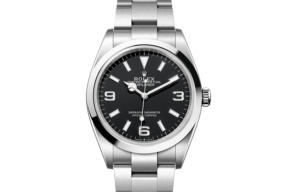 Rolex Explorer 36 in Oystersteel, M124270-0001 | Loupe