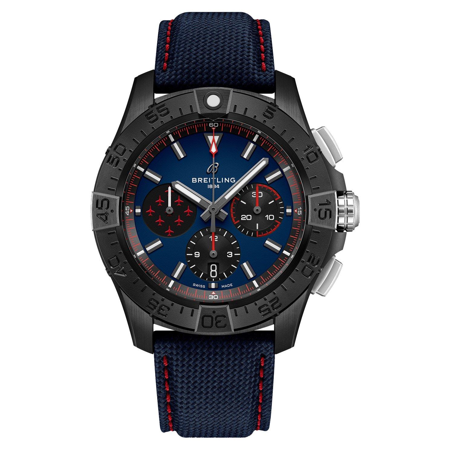 Breitling Avenger B01 Chronograph 44mm Red Arrows Ceramic Men's Watch ...