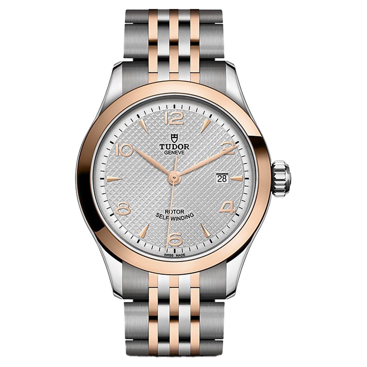 TUDOR 1926 28mm Stainless Steel and Rose Gold Automatic Ladies Watch ...