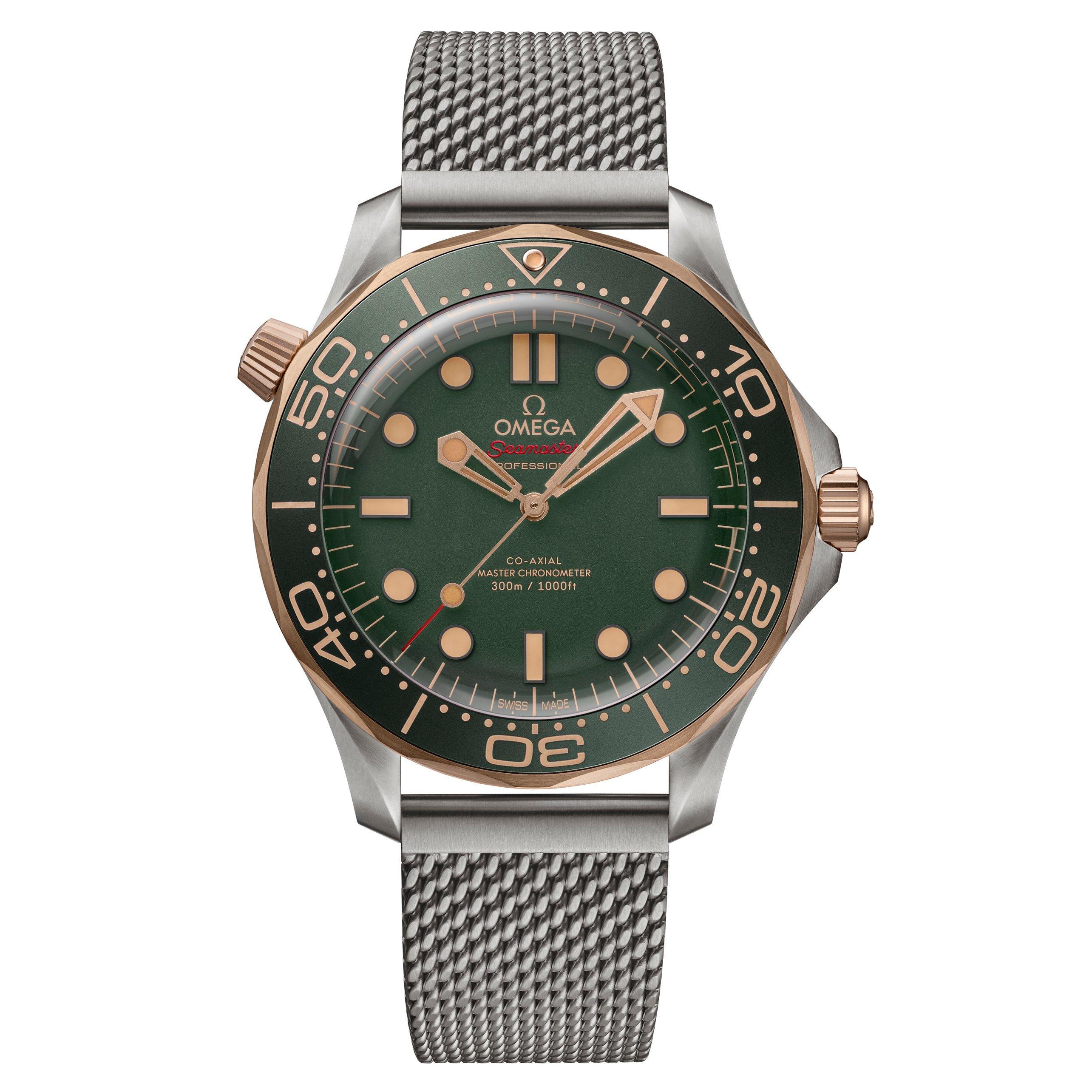 OMEGA Seamaster Diver 300M 42mm Bronze Gold Titanium Automatic Men's ...
