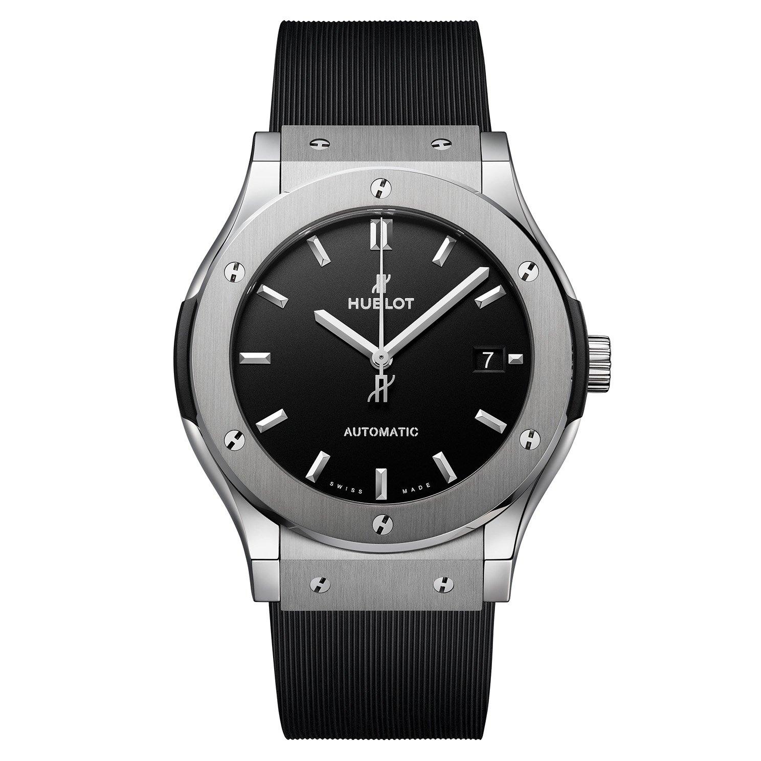 Hublot Classic Fusion 45mm Titanium Automatic Men's Watch 511.NX.1171 ...
